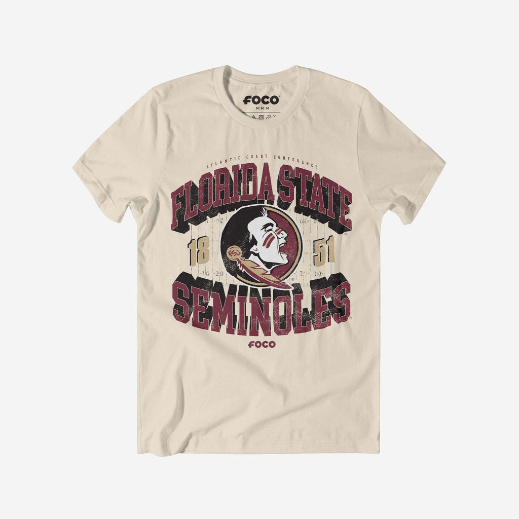 Florida State Seminoles Field Arched Wordmark T-Shirt FOCO