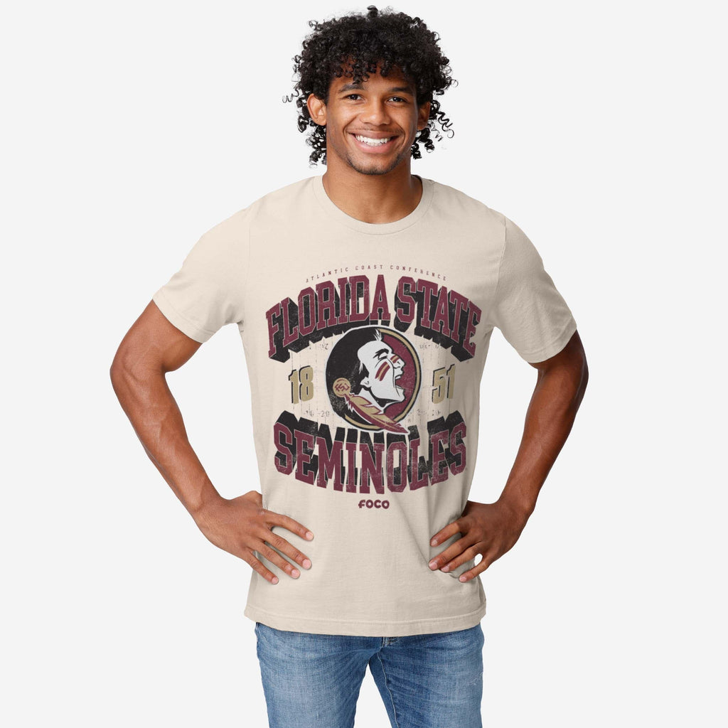 Florida State Seminoles Field Arched Wordmark T-Shirt FOCO