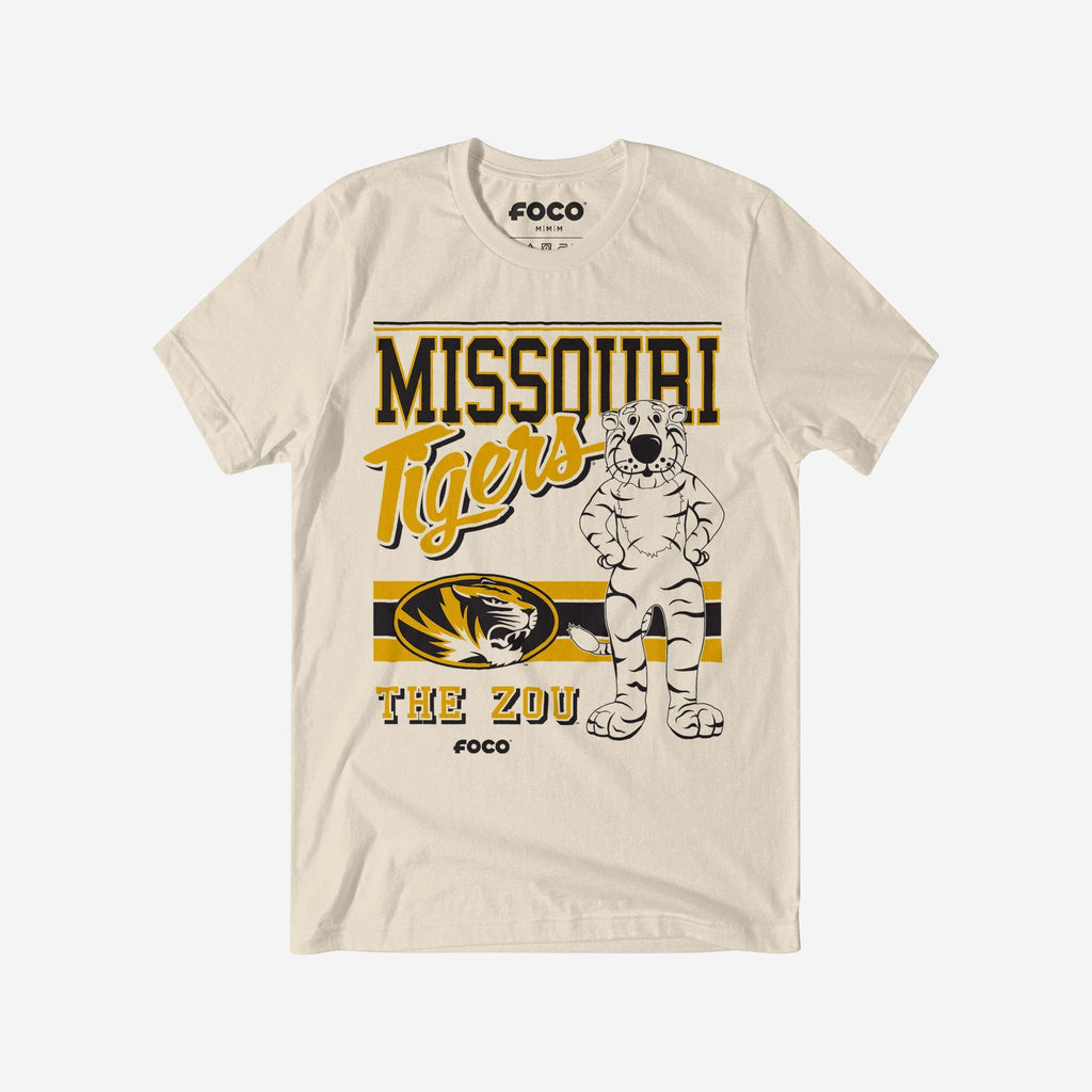 Truman the Tiger Missouri Tigers Retro Logo Mascot T-Shirt FOCO