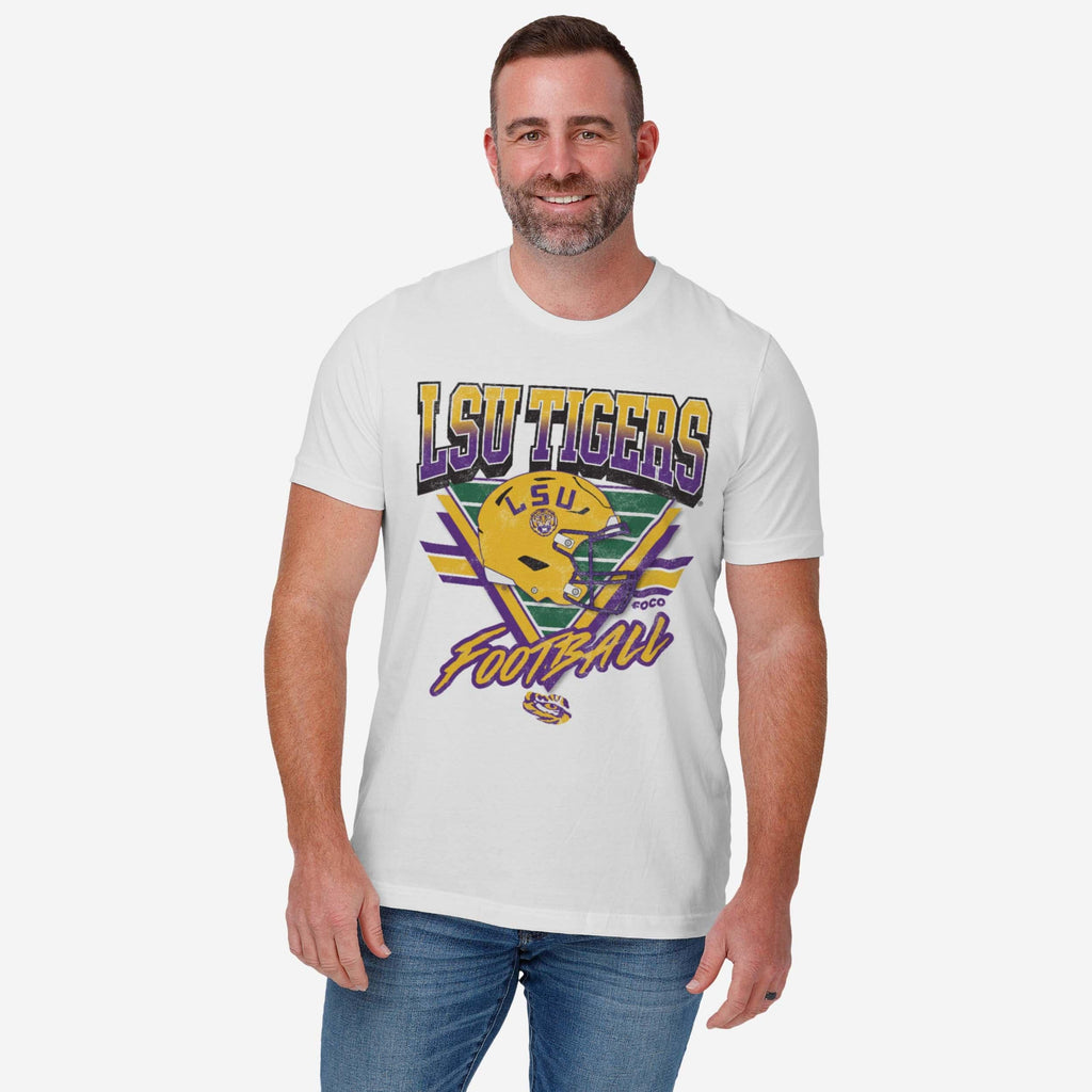 LSU Tigers Triangle Vintage T-Shirt FOCO
