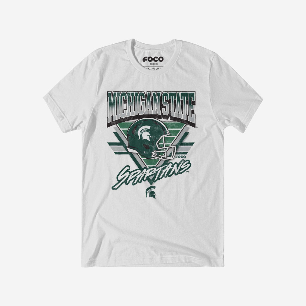 Michigan State Spartans Triangle Vintage T-Shirt FOCO