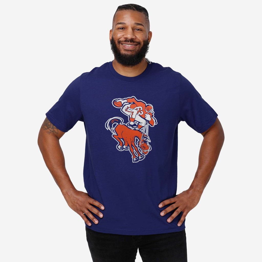 Denver Broncos 1962 Retro Logo T-Shirt FOCO
