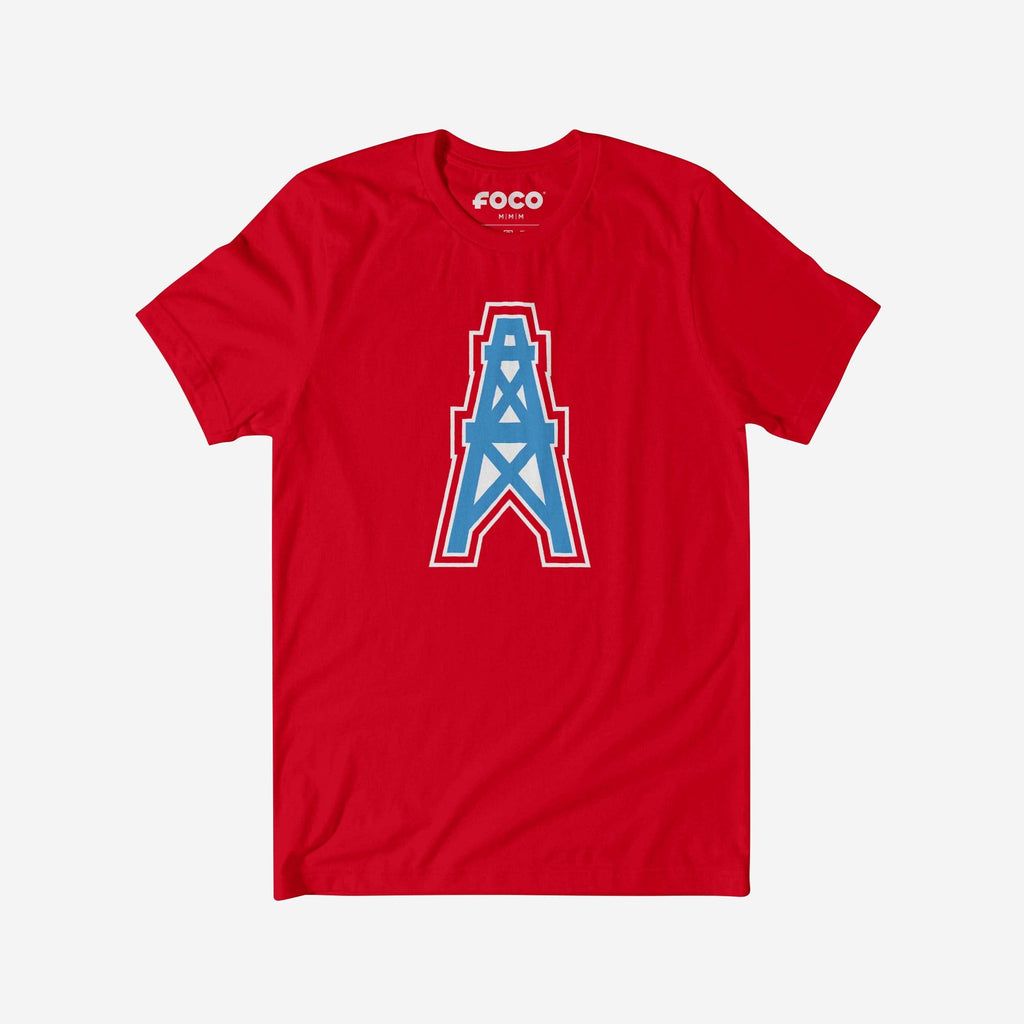 Houston Oilers 1980 Retro Logo T-Shirt FOCO