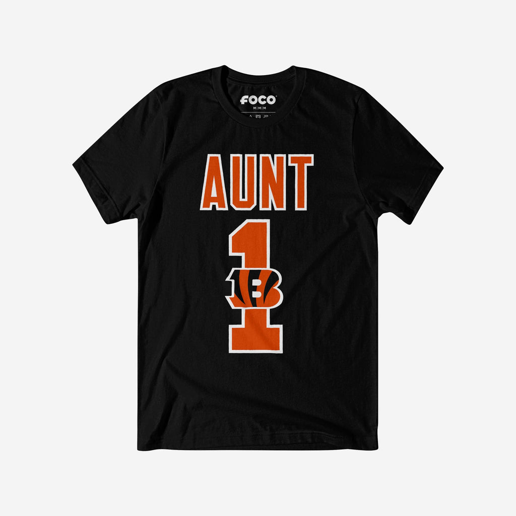 Cincinnati Bengals Number 1 Aunt T-Shirt FOCO