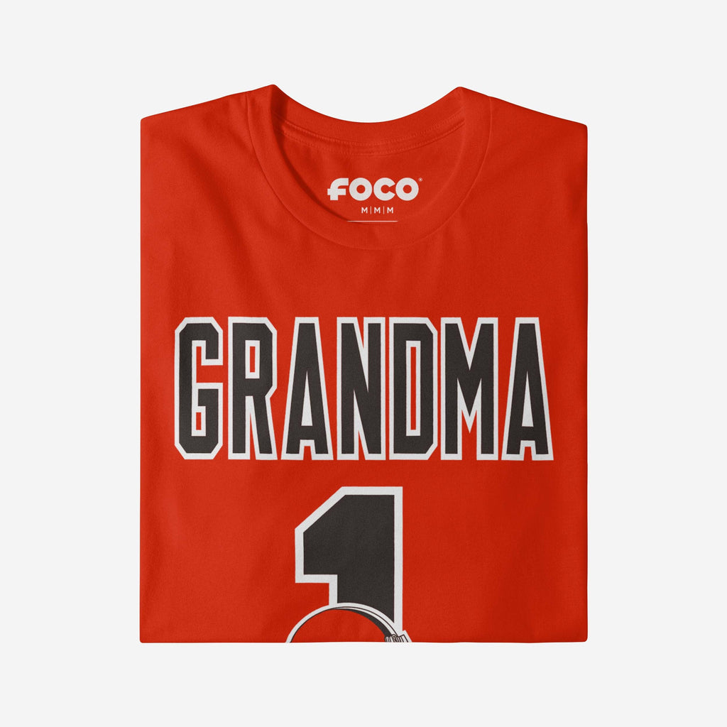 Cleveland Browns Number 1 Grandma T-Shirt FOCO