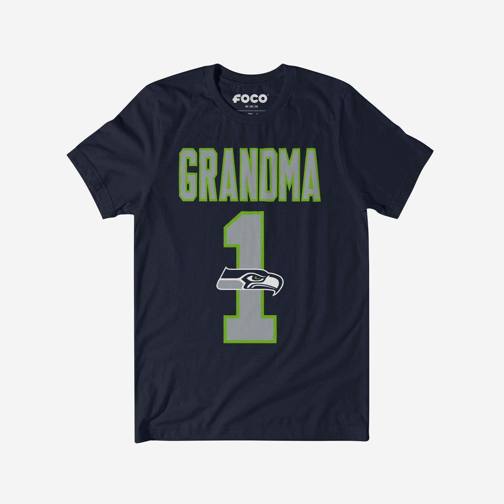 Seattle Seahawks Number 1 Grandma T-Shirt FOCO