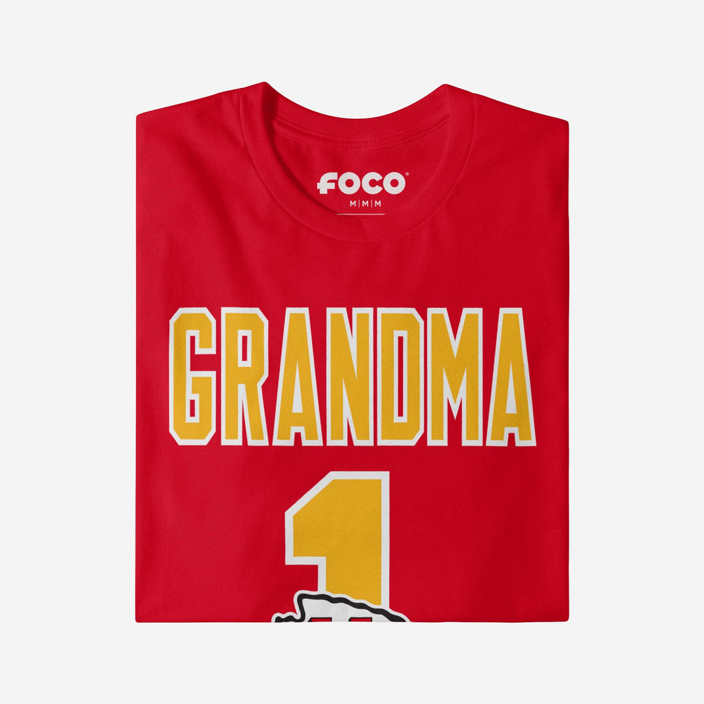 Kansas City Chiefs Number 1 Grandma T-Shirt FOCO