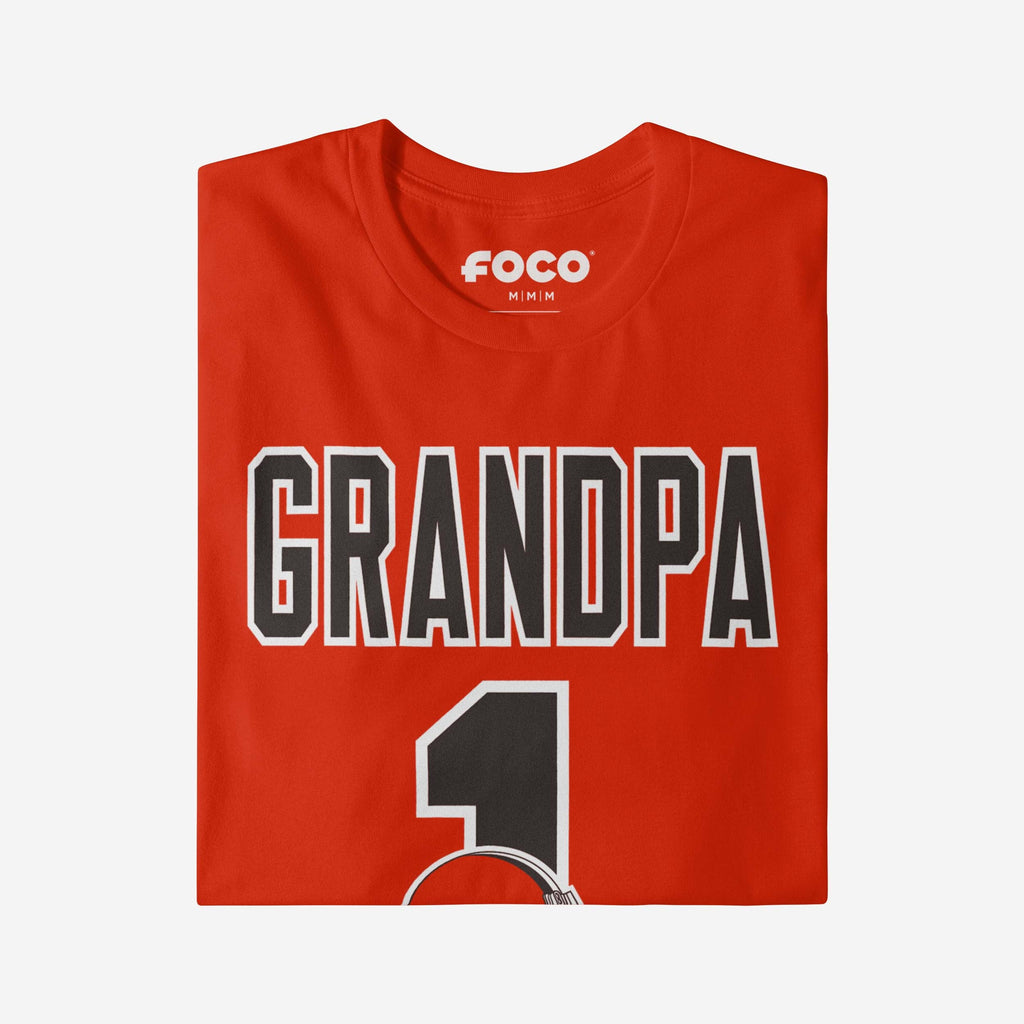Cleveland Browns Number 1 Grandpa T-Shirt FOCO