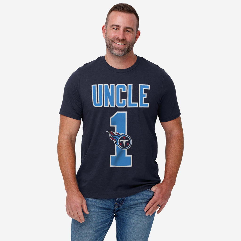Tennessee Titans Number 1 Uncle T-Shirt FOCO