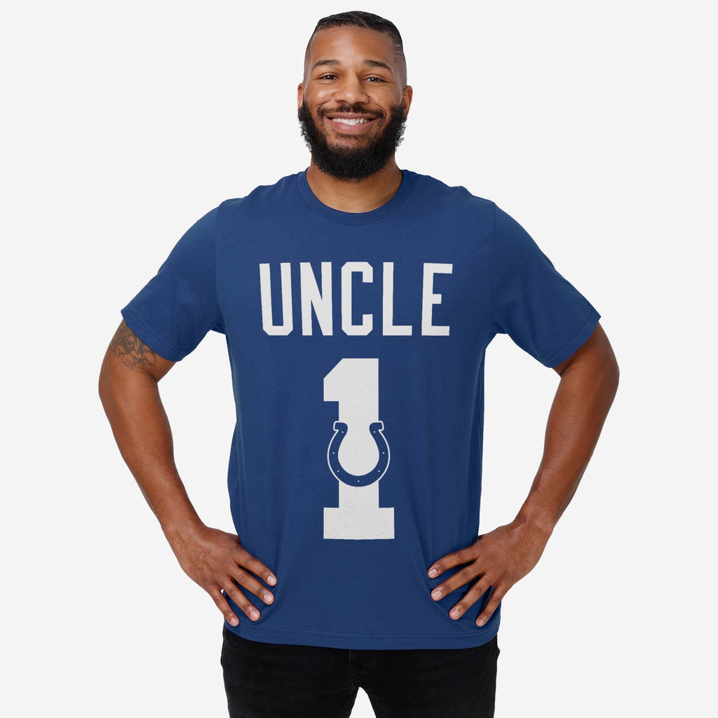 Indianapolis Colts Number 1 Uncle T-Shirt FOCO