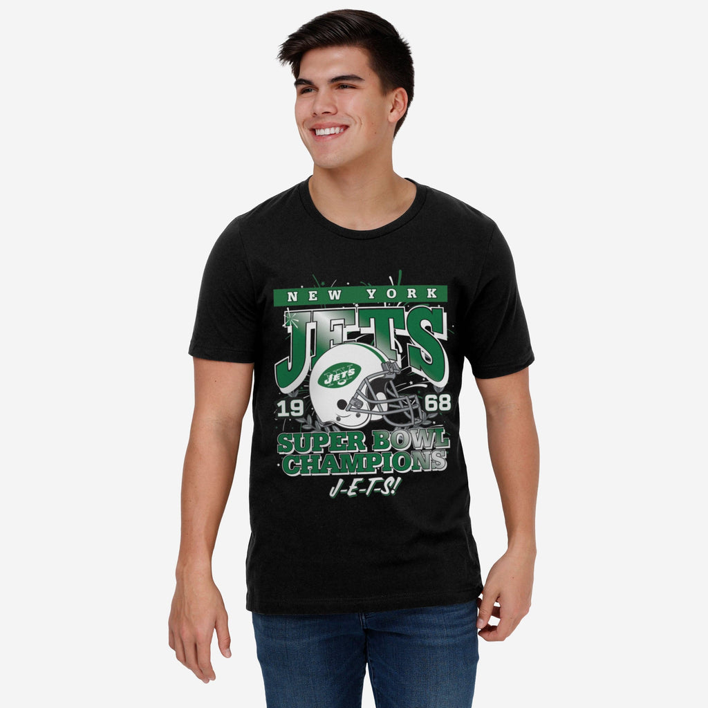 New York Jets Super Bowl Commemorative T-Shirt FOCO