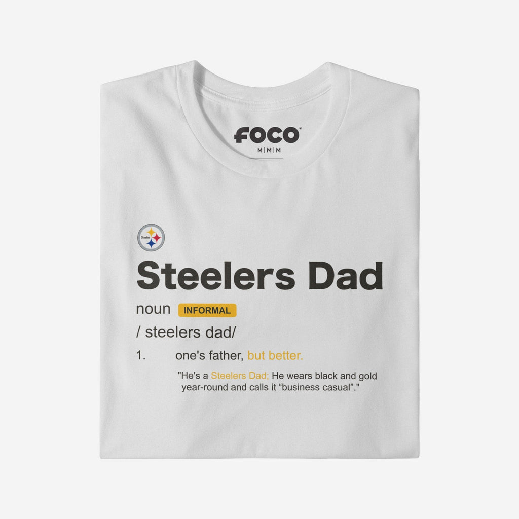 Pittsburgh Steelers Dad Definition T-Shirt FOCO