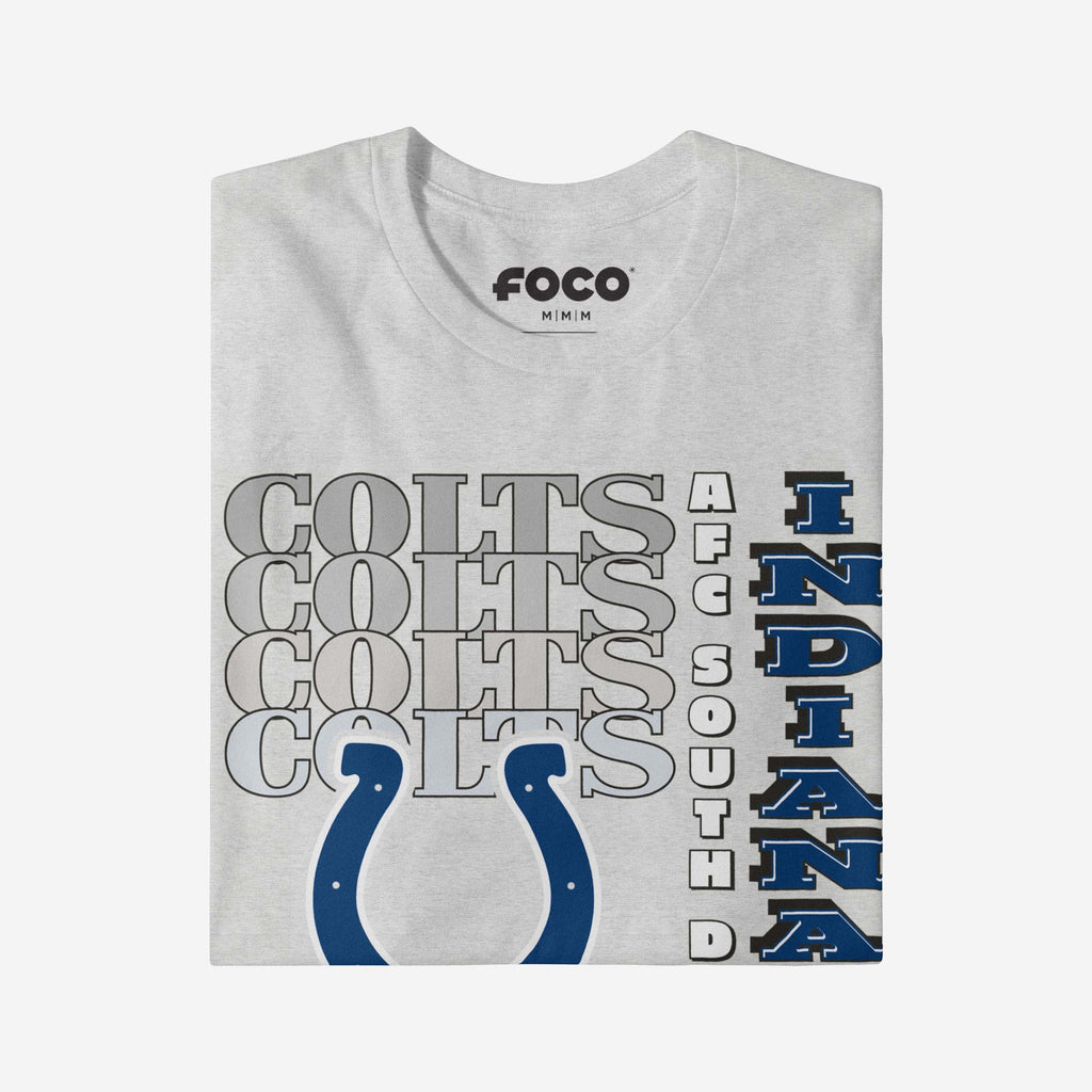 Indianapolis Colts Gradient Wordmark T-Shirt FOCO