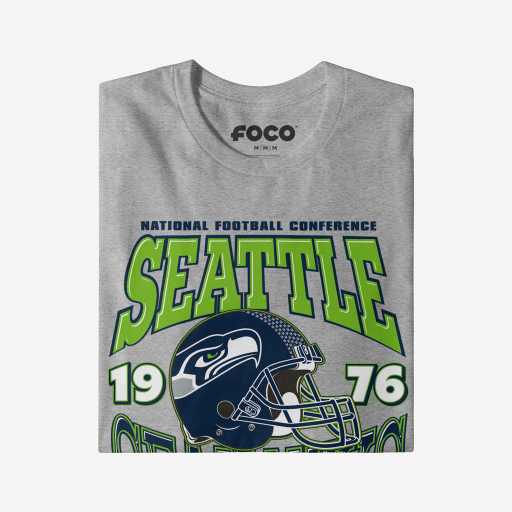 Seattle Seahawks Classic Team Helmet Long Sleeve T-Shirt FOCO