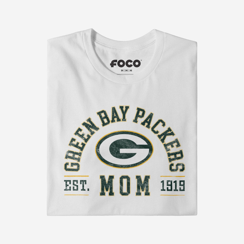 Green Bay Packers Mom Arched T-Shirt FOCO
