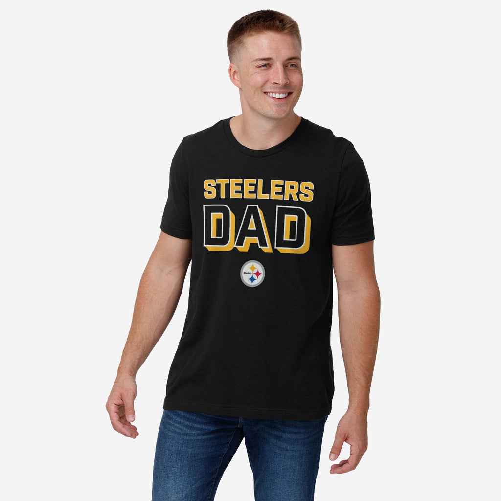 Pittsburgh Steelers Team Dad T-Shirt FOCO
