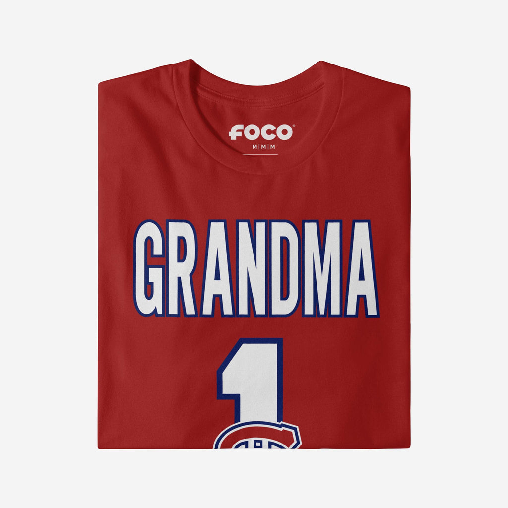 Montreal Canadiens Number 1 Grandma T-Shirt FOCO