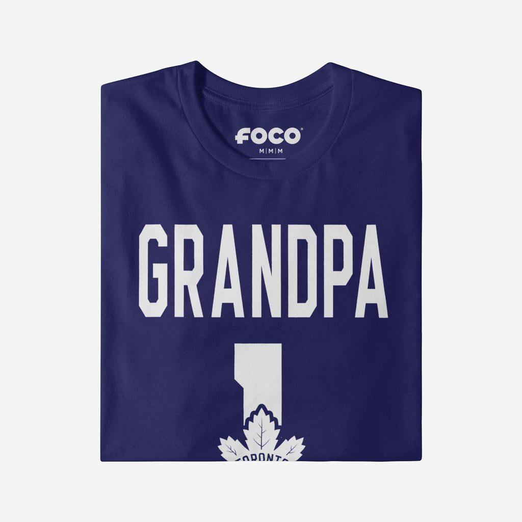 Toronto Maple Leafs Number 1 Grandpa T-Shirt FOCO