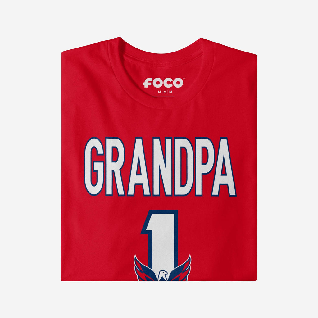 Washington Capitals Number 1 Grandpa T-Shirt FOCO