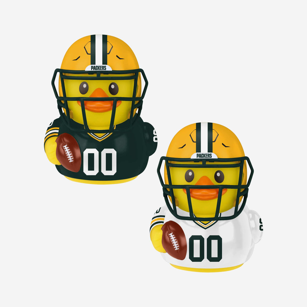 Green Bay Packers 2 Pack Vinyl Ducks FOCO