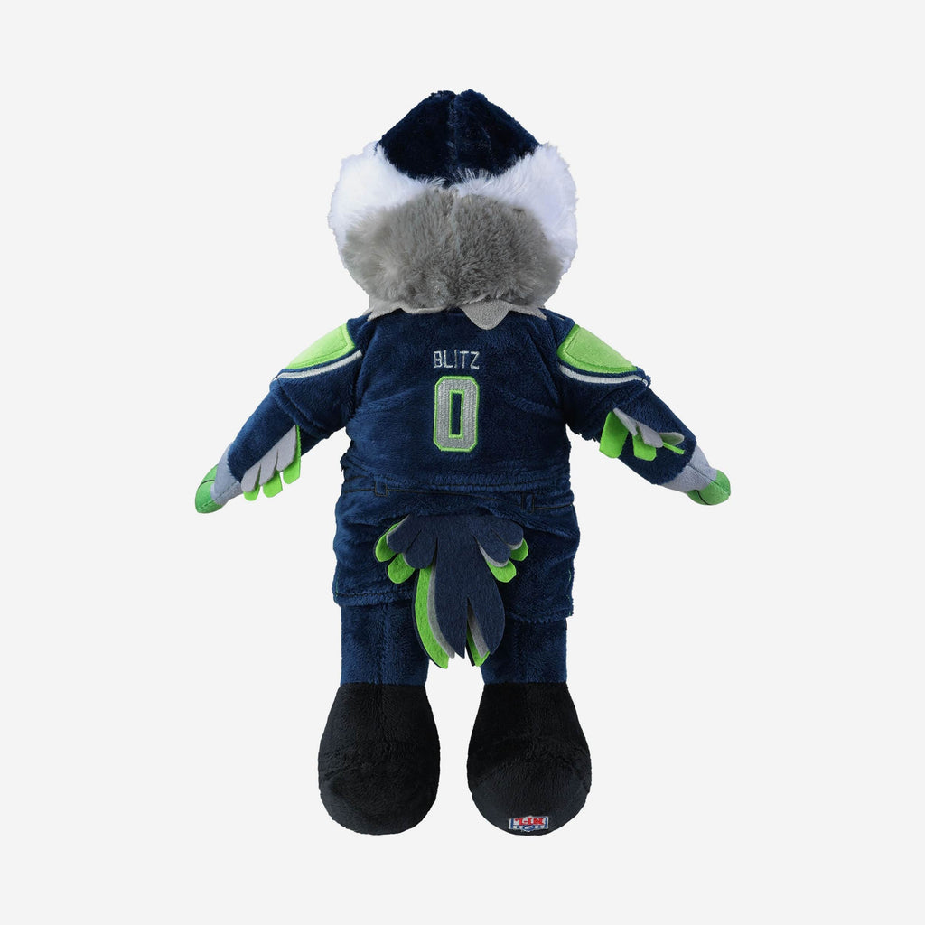 Blitz Seattle Seahawks Large Plush Mascot FOCO