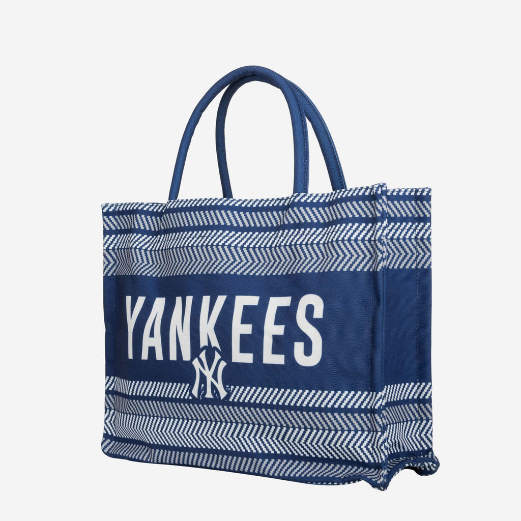 New York Yankees Stitch Pattern Canvas Tote Bag FOCO