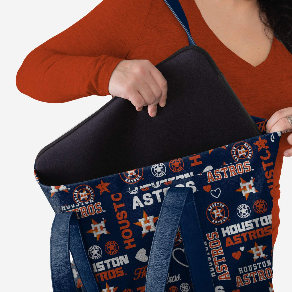 Houston Astros Logo Love Tote Bag FOCO