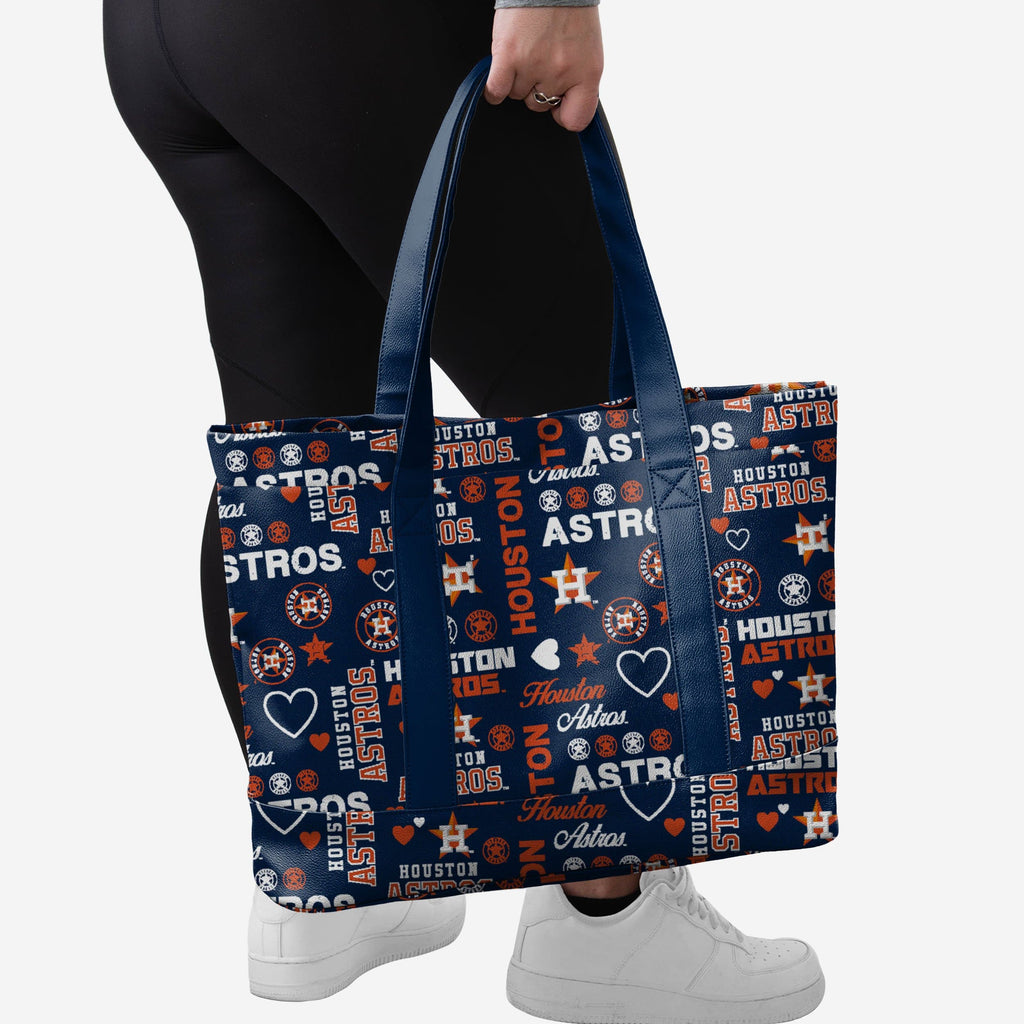 Houston Astros Logo Love Tote Bag FOCO