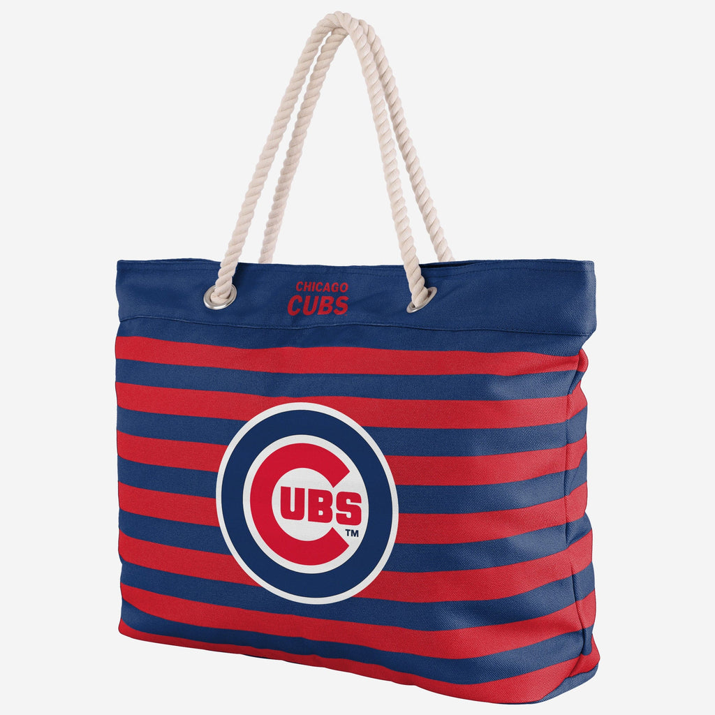 Chicago Cubs Nautical Stripe Tote Bag FOCO