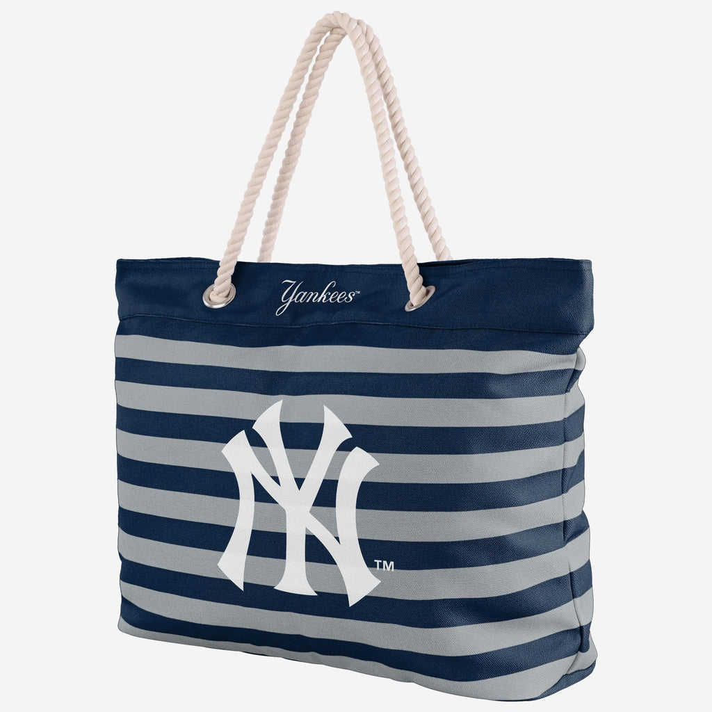 New York Yankees Nautical Stripe Tote Bag FOCO