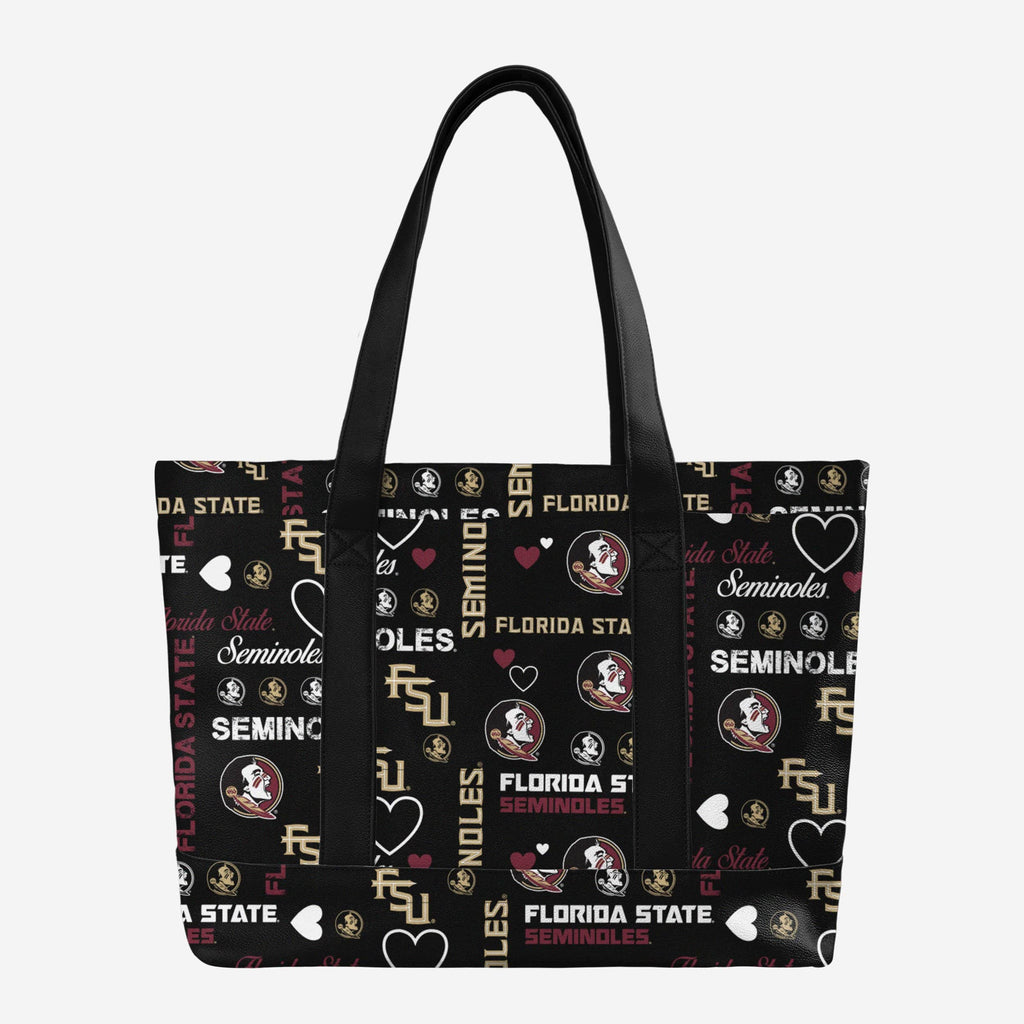 Florida State Seminoles Logo Love Tote Bag FOCO