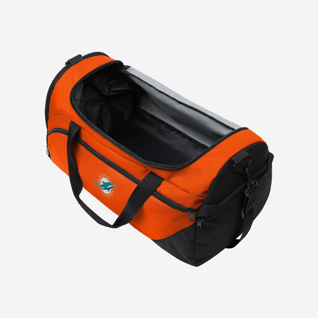 Miami Dolphins Solid Big Logo Duffle Bag FOCO