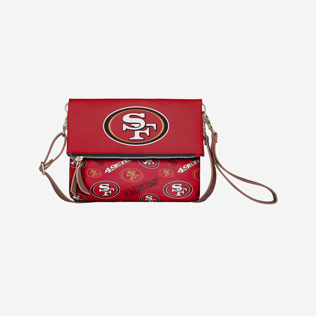 San Francisco 49ers Printed Collection Foldover Tote Bag FOCO