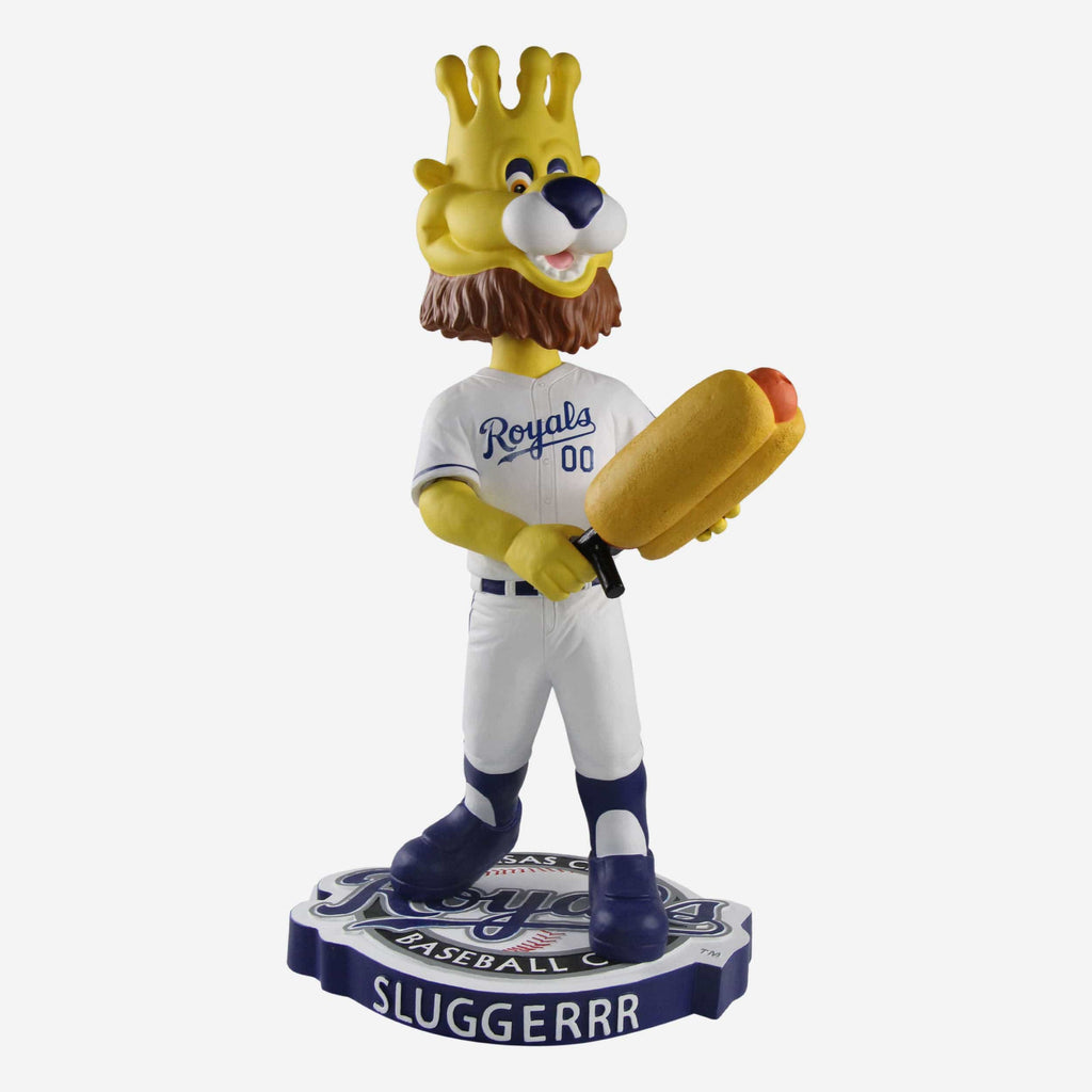 Sluggerrr Kansas City Royals 18 in Mascot Bobblehead FOCO