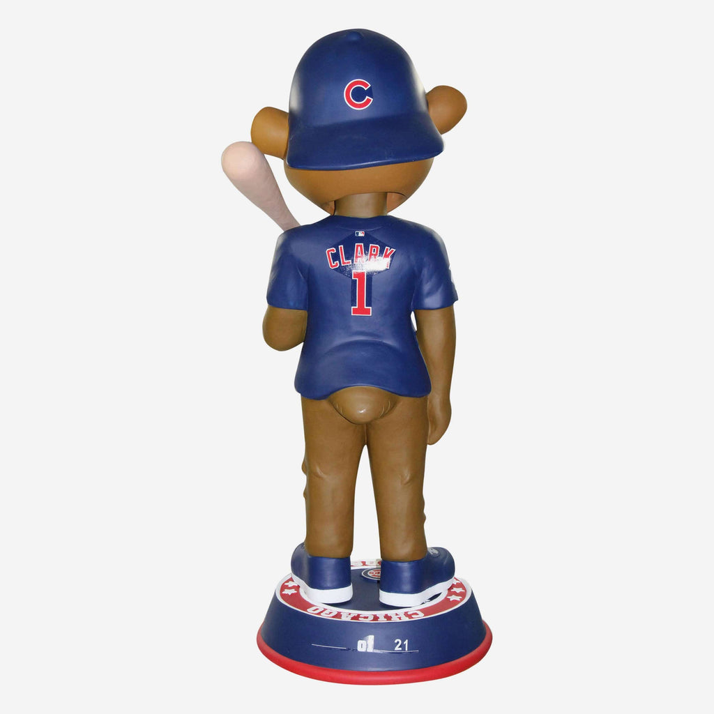 Clark Chicago Cubs Blue Jersey Mascot 3 Ft Bobblehead FOCO
