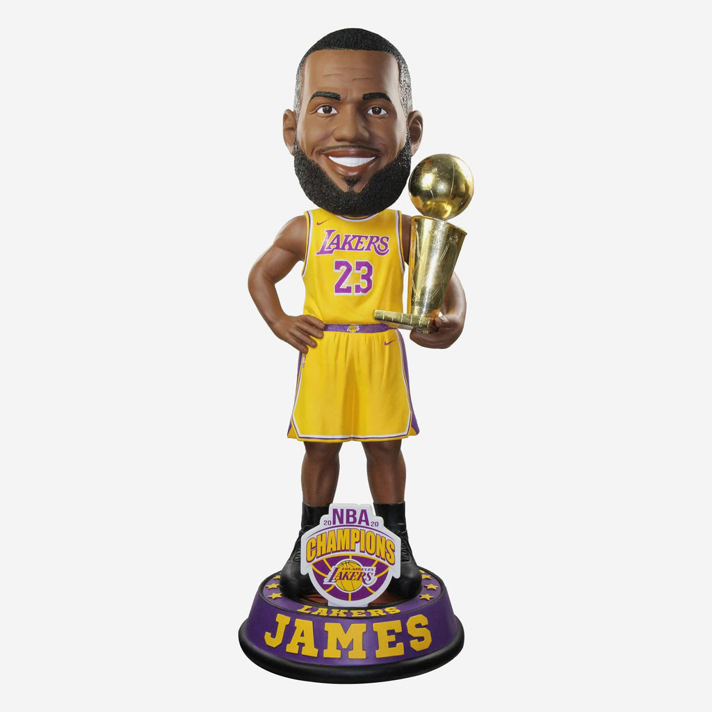Lebron James Los Angeles Lakers 2020 NBA Champions 3 Ft Bobblehead FOCO
