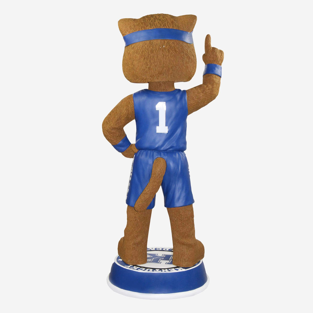 Scratch Kentucky Wildcats Blue Jersey 3 Ft Mascot Bobblehead FOCO