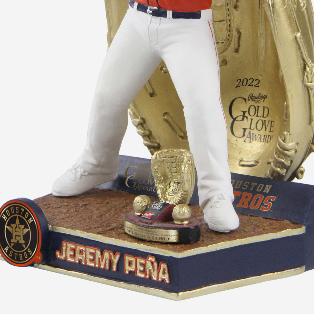 Jeremy Pena Houston Astros 2022 Gold Glove Bobblehead FOCO