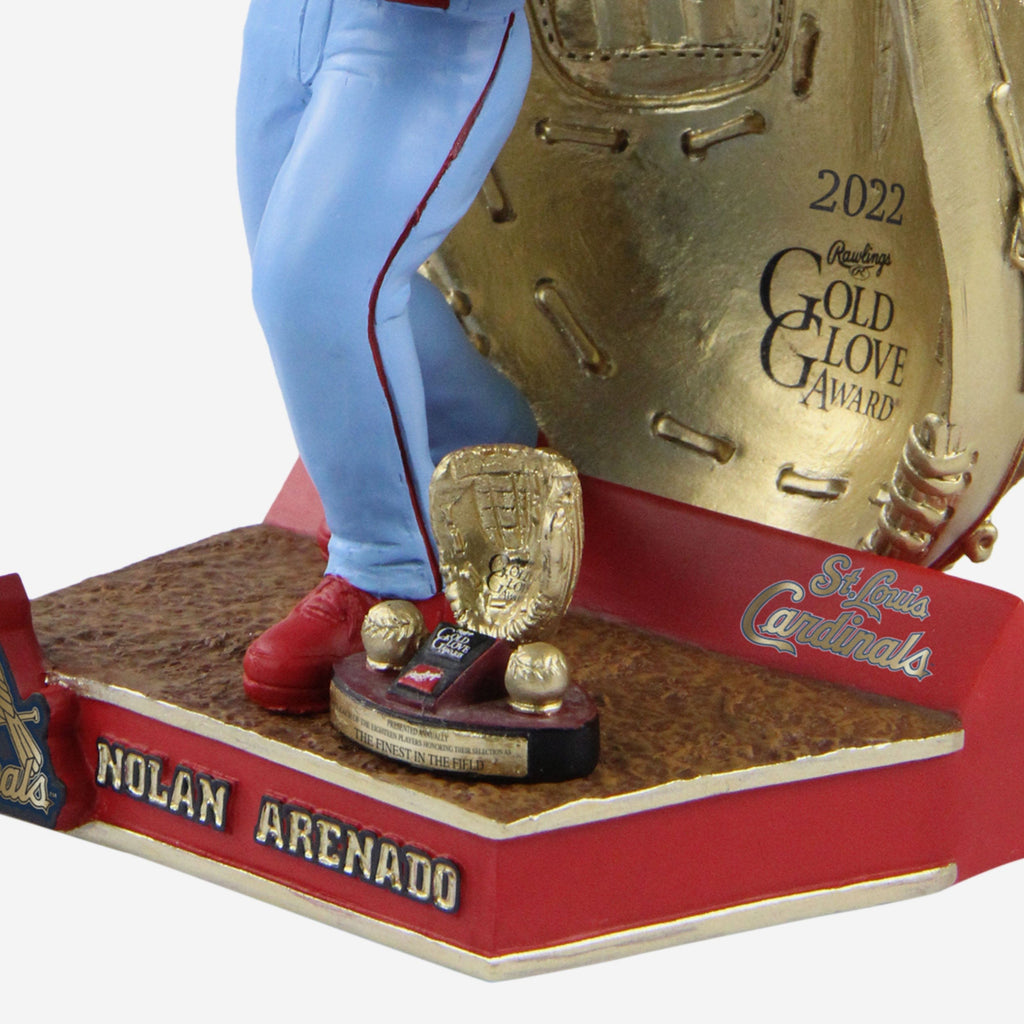 Nolan Arenado St Louis Cardinals 2022 Gold Glove Bobblehead FOCO