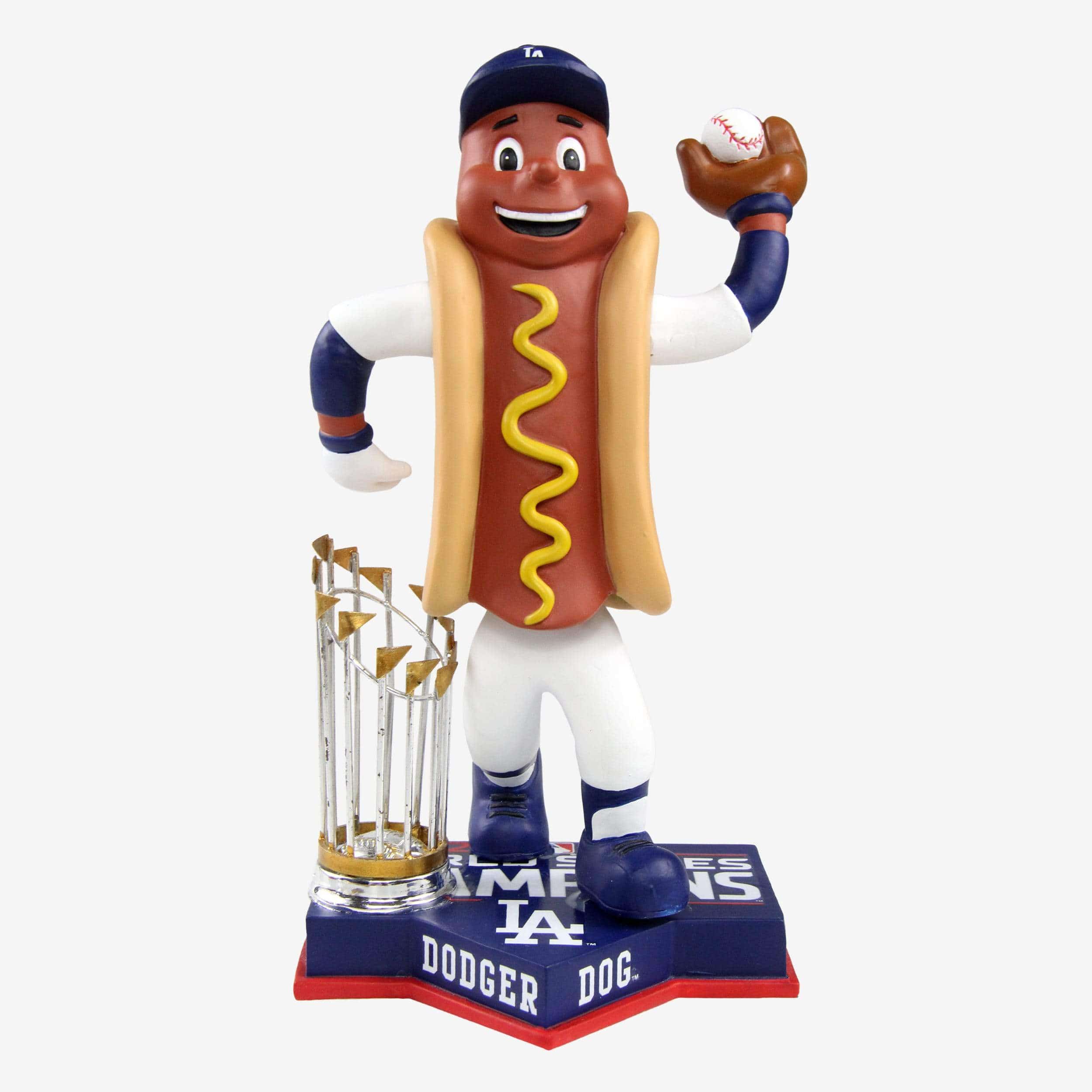 Dodger Dog Los Angeles Dodgers 2020 World Series Champions Bobblehead FOCO