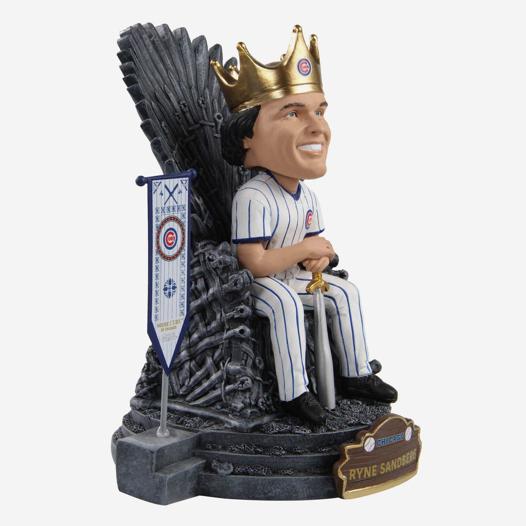 Game of Thrones™ Ryne Sandberg Chicago Cubs Iron Throne Legends Bobble FOCO