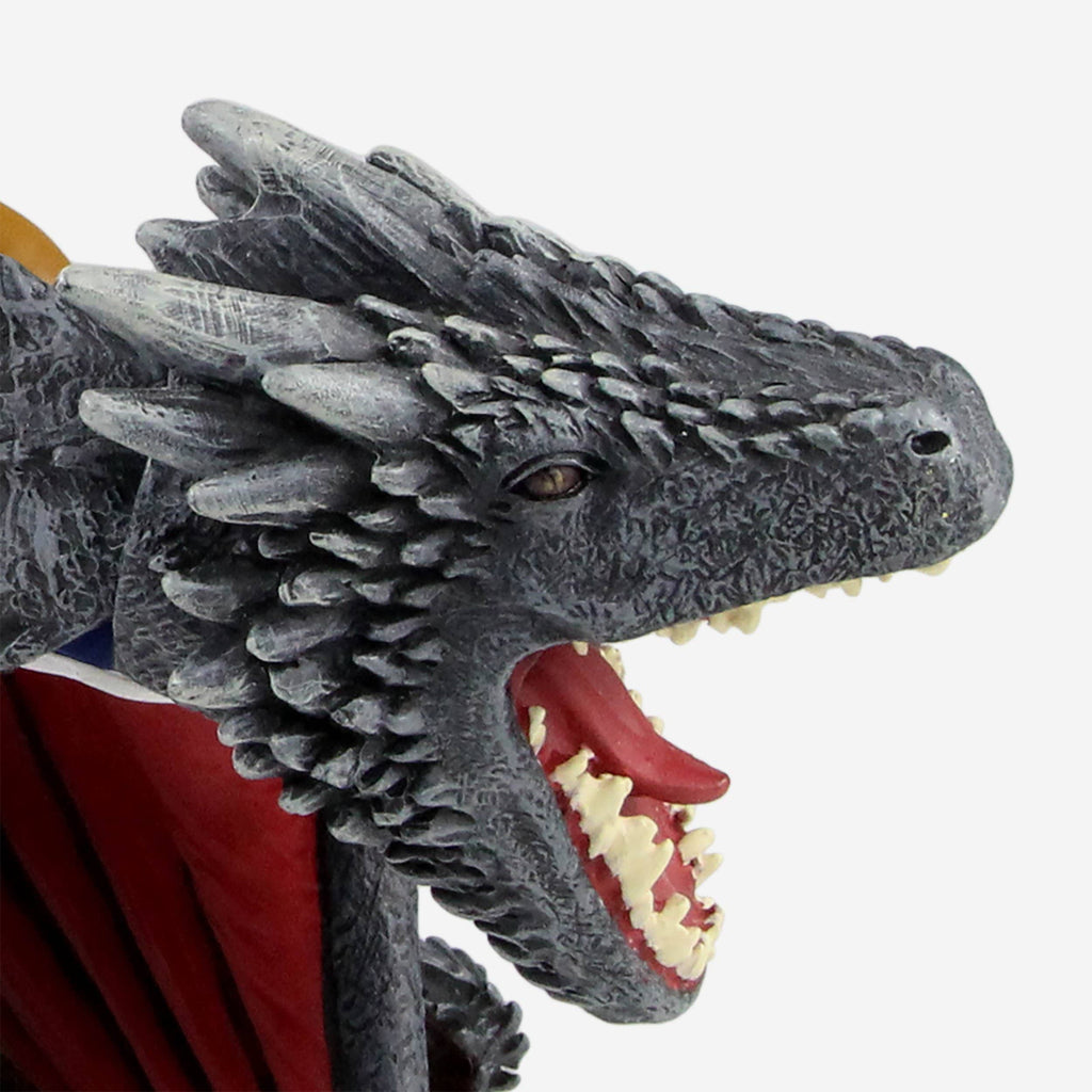 Game of Thrones™ Chicago Cubs Clark Mascot On Fire Dragon Bobblehead FOCO