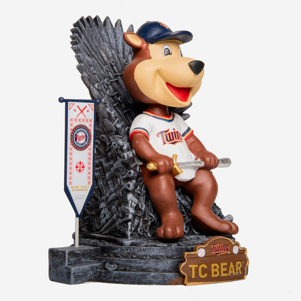 Game of Thrones™ Minnesota Twins TC Bear Mascot Bobblehead FOCO