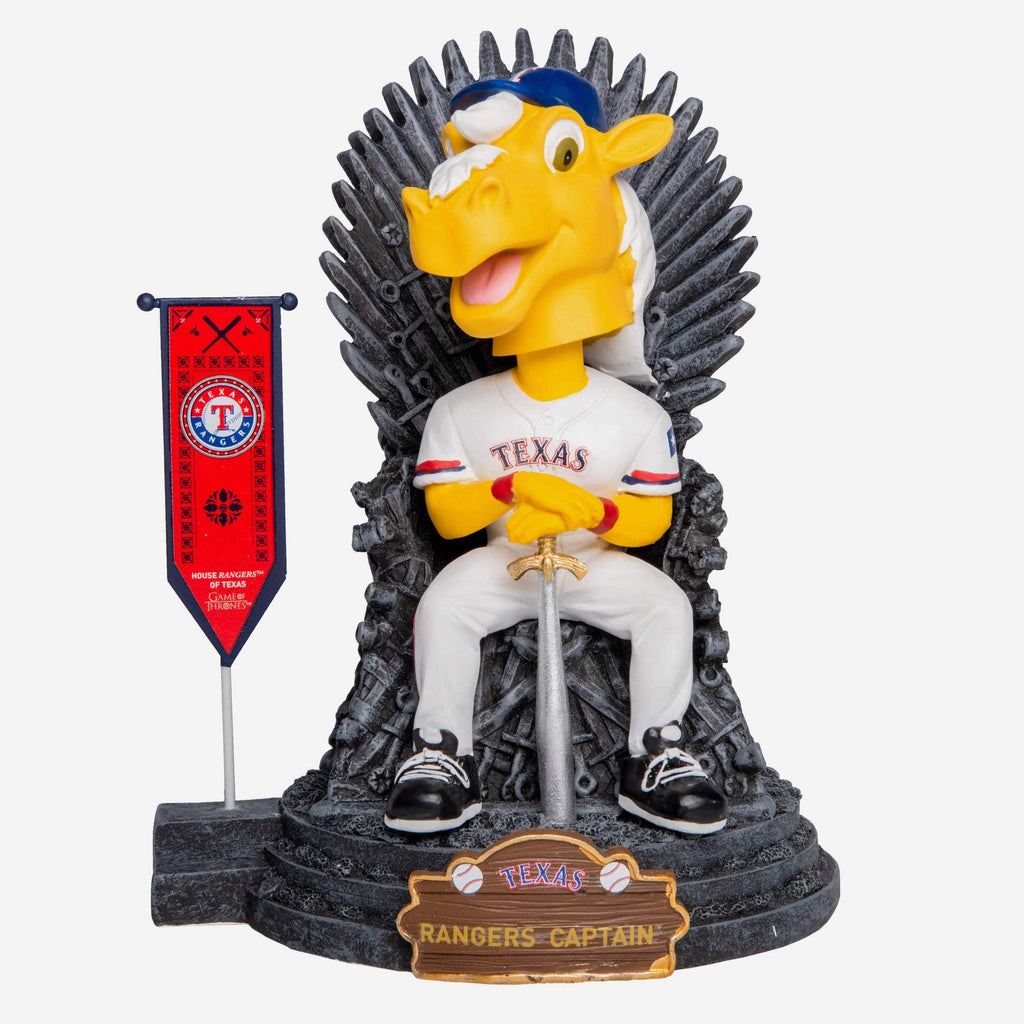 Game of Thrones™ Texas Rangers Rangers Captain Mascot Bobblehead FOCO
