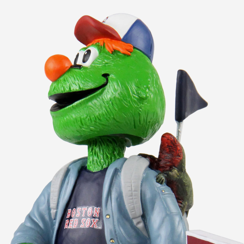 Wally The Green Monster Boston Red Sox Stranger Things Mascot On Bike FOCO