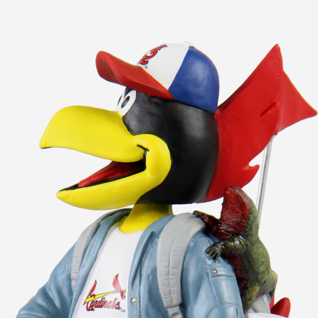 Fredbird St Louis Cardinals Stranger Things Mascot On Bike Bobblehead FOCO