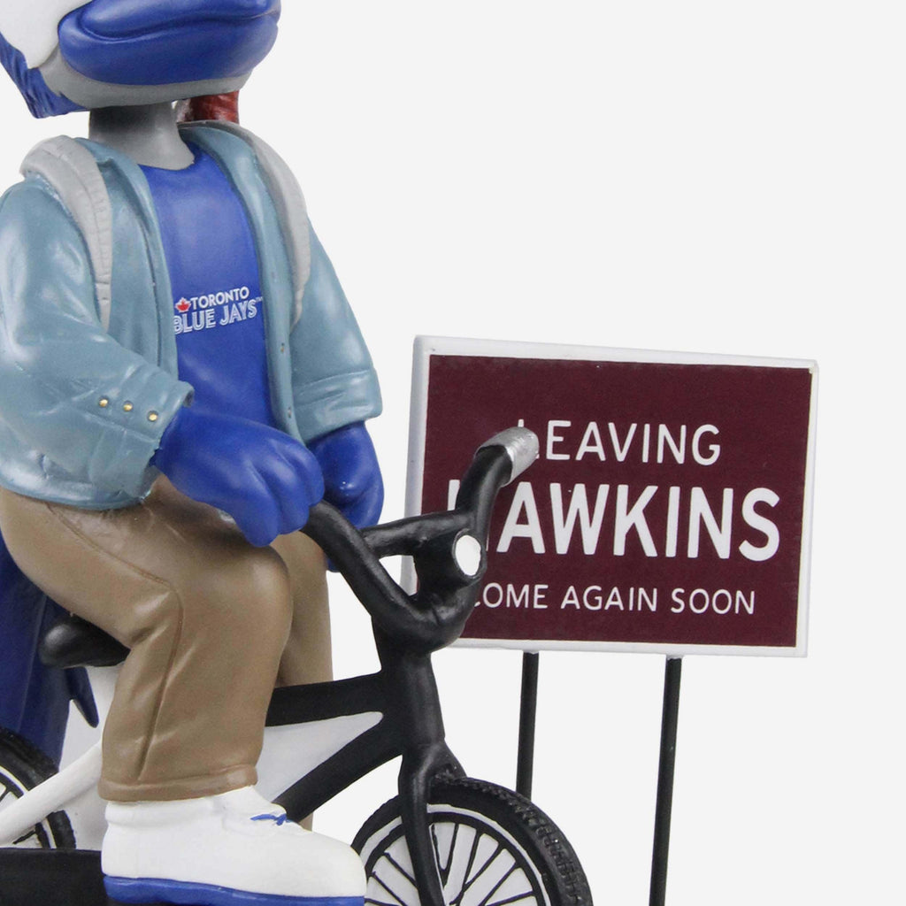 Ace Toronto Blue Jays Stranger Things Mascot On Bike Bobblehead FOCO