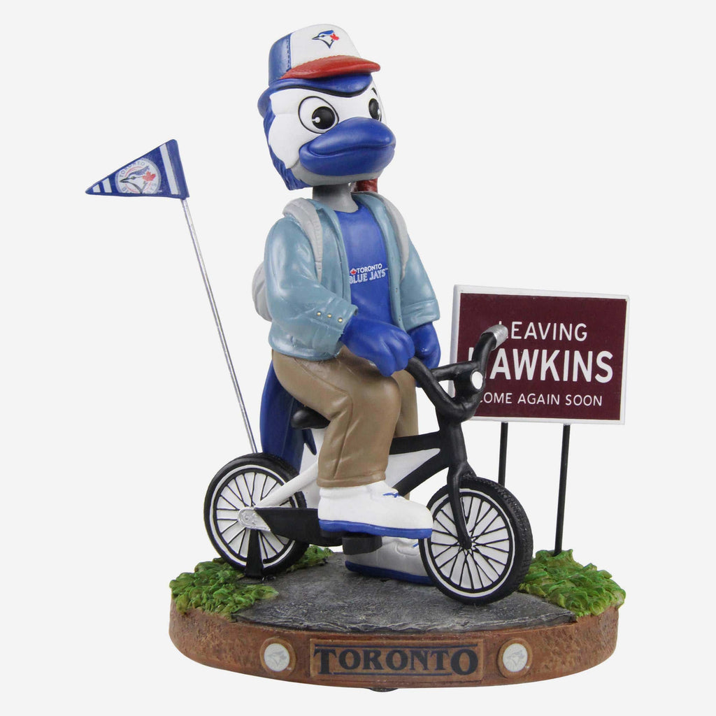 Ace Toronto Blue Jays Stranger Things Mascot On Bike Bobblehead FOCO