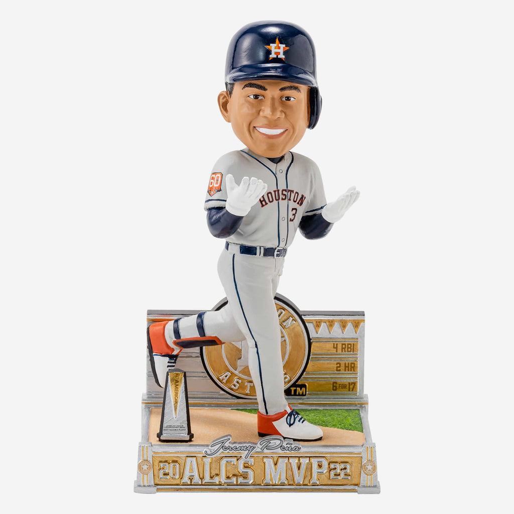 Jeremy Pena Houston Astros 2022 ALCS MVP Bobblehead FOCO