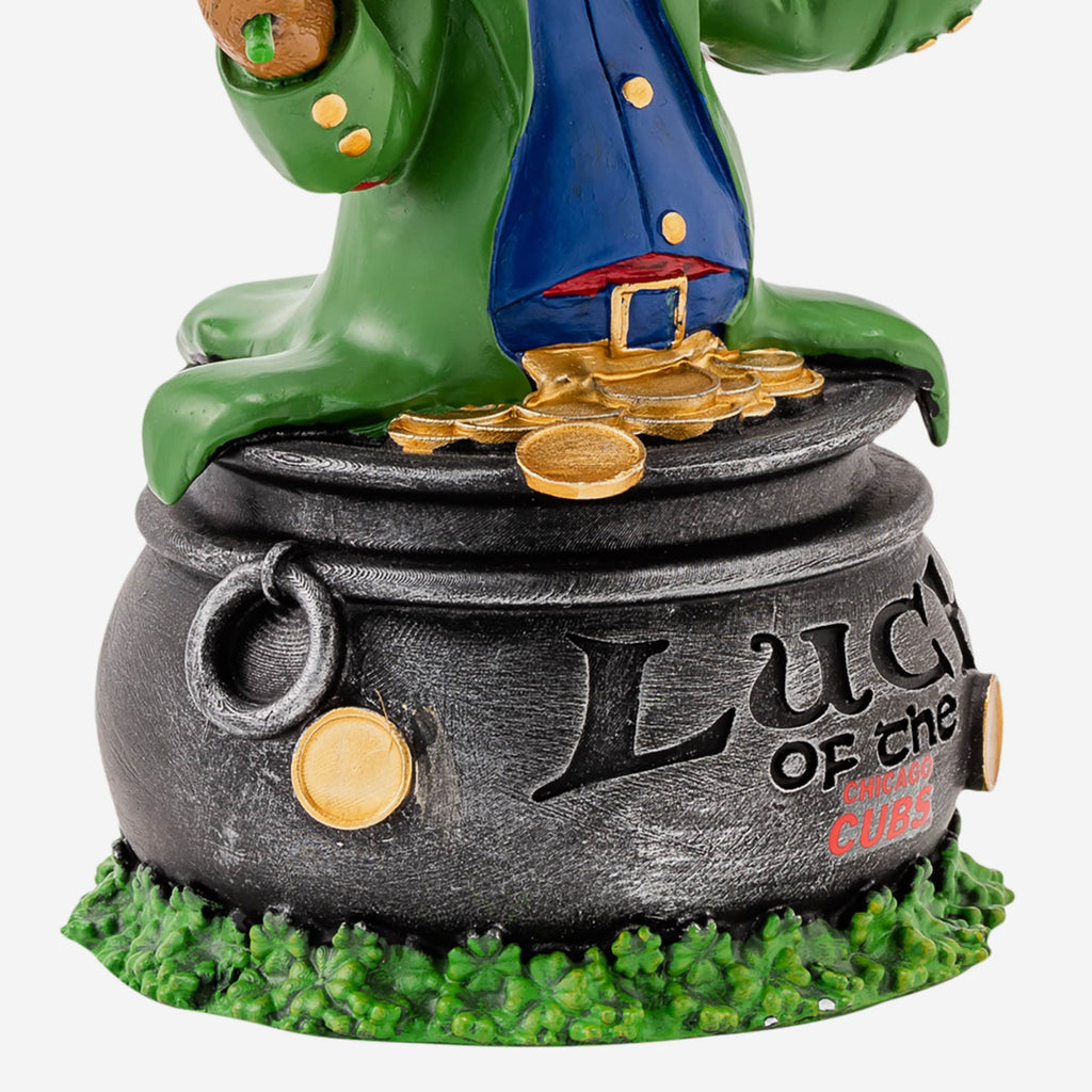 Clark Chicago Cubs Saint Patricks Day Mascot Bobblehead FOCO
